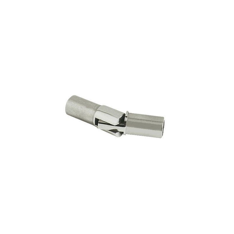 Snodo interno 90º inox 316 maschio per tubo Ø 22 mm. inox AISI 316